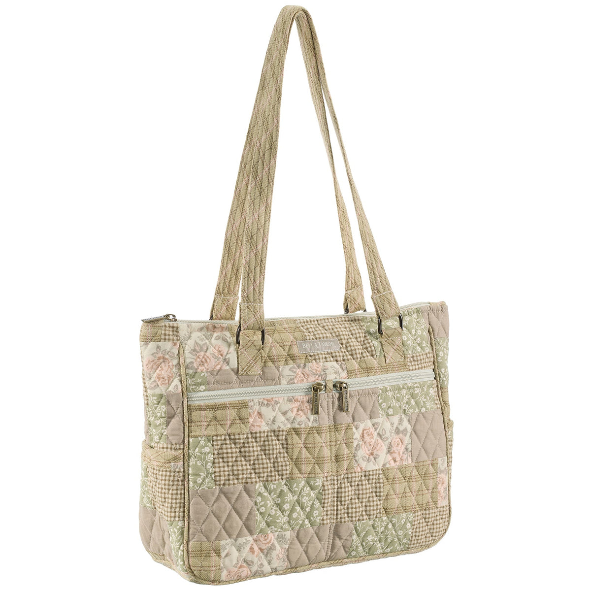 Cameo Rose Patchwork Everyday Tote – Bella Taylor Wholesale