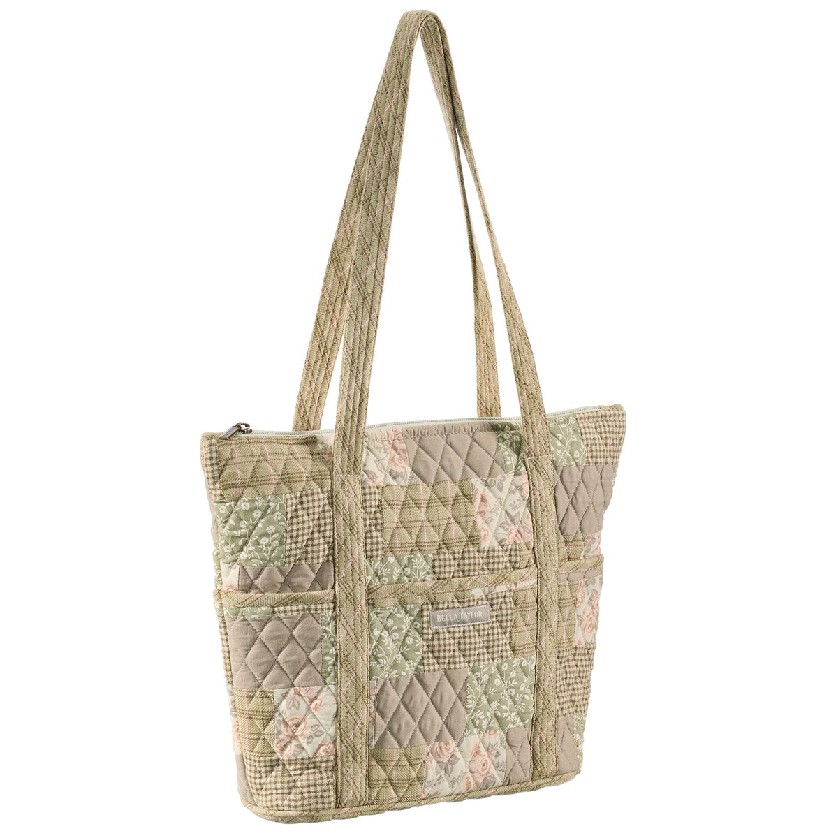 Cameo Rose Patchwork Stride Tote – Bella Taylor Wholesale