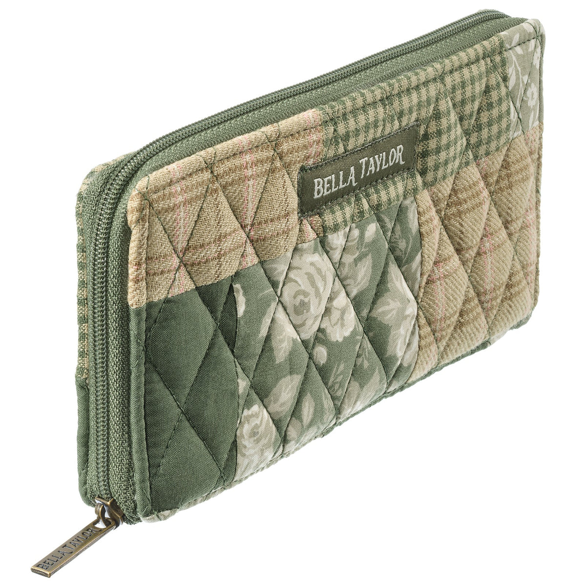 Heirloom Rose Patchwork RFID Slim Card Wallet – Bella Taylor Wholesale