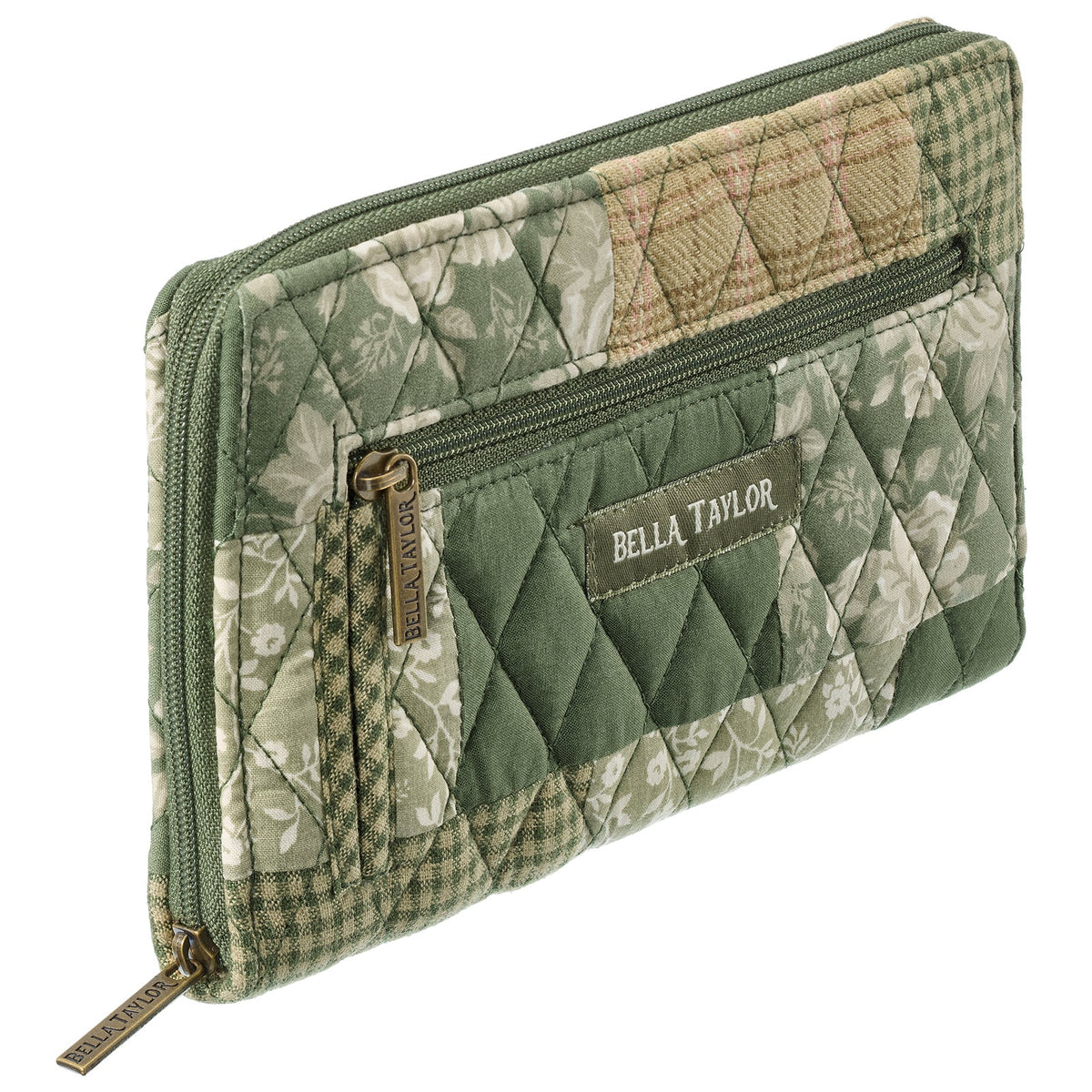 Heirloom Rose Patchwork RFID Wrist Strap Wallet – Bella Taylor Wholesale