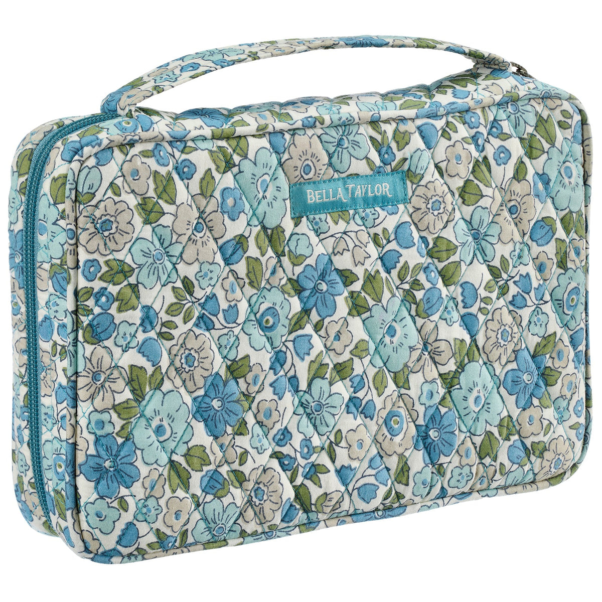Delicate Floral Blue Small Bible Cover – Bella Taylor Wholesale