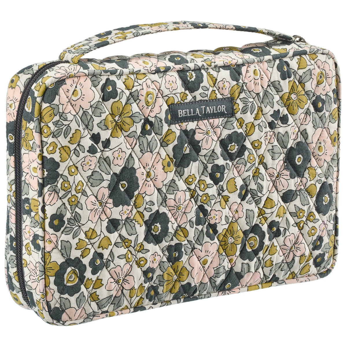 Delicate Floral Charcoal Small Bible Cover – Bella Taylor Wholesale