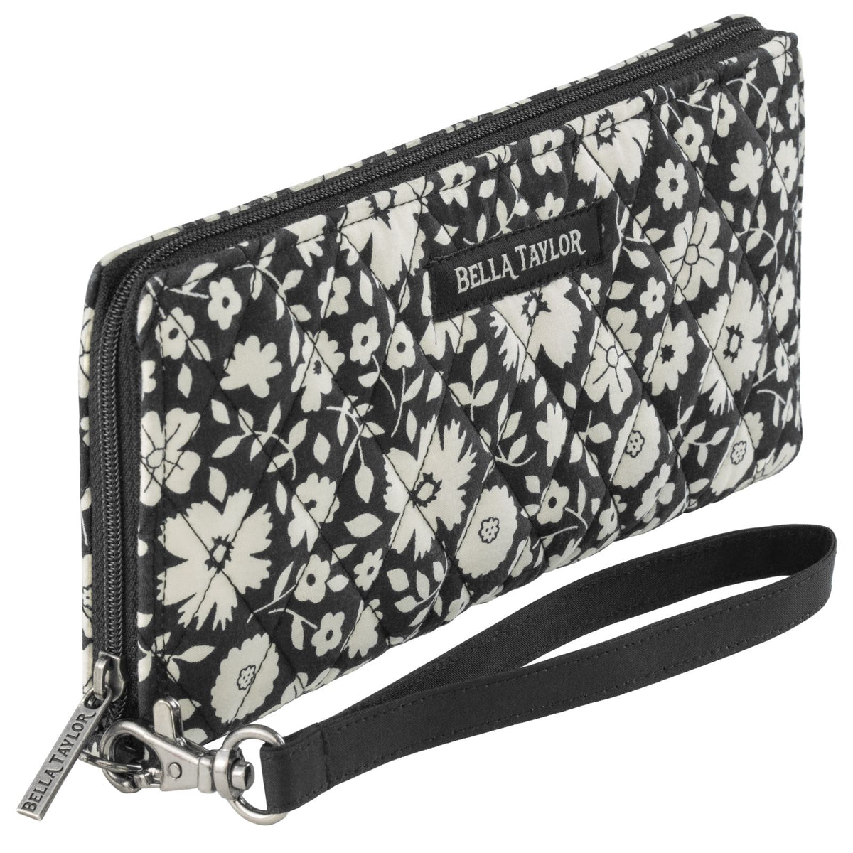 Bicolor Floral Black RFID Envelope Wallet – Bella Taylor Wholesale