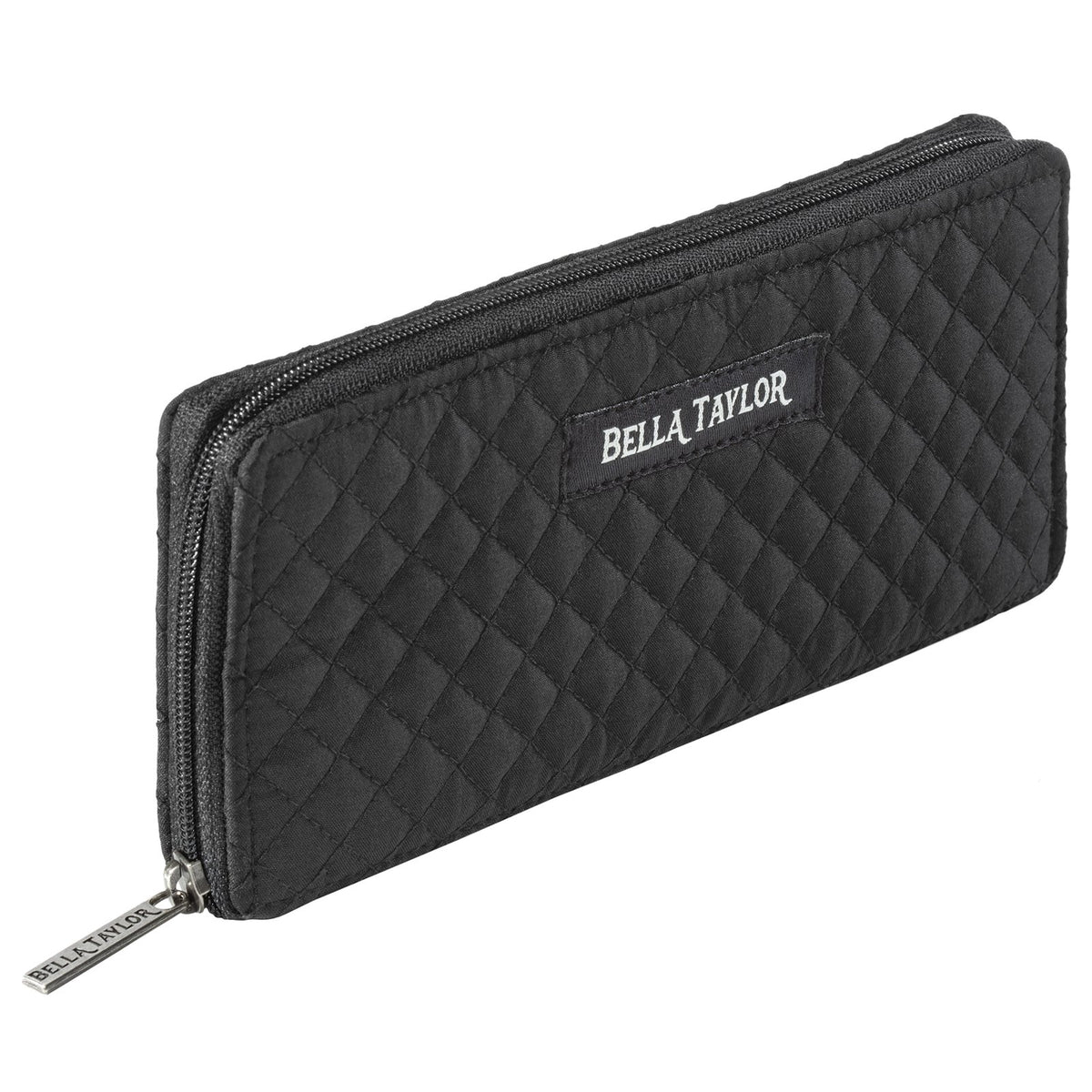 Solid Black RFID Slim Card Wallet – Bella Taylor Wholesale