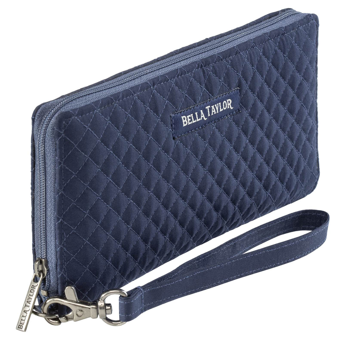 Solid Navy RFID Envelope Wallet – Bella Taylor Wholesale